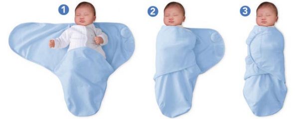 Baby Swaddle Blankets | Infant Wrap | Sleeping Bag with Velcro, Monkey ...